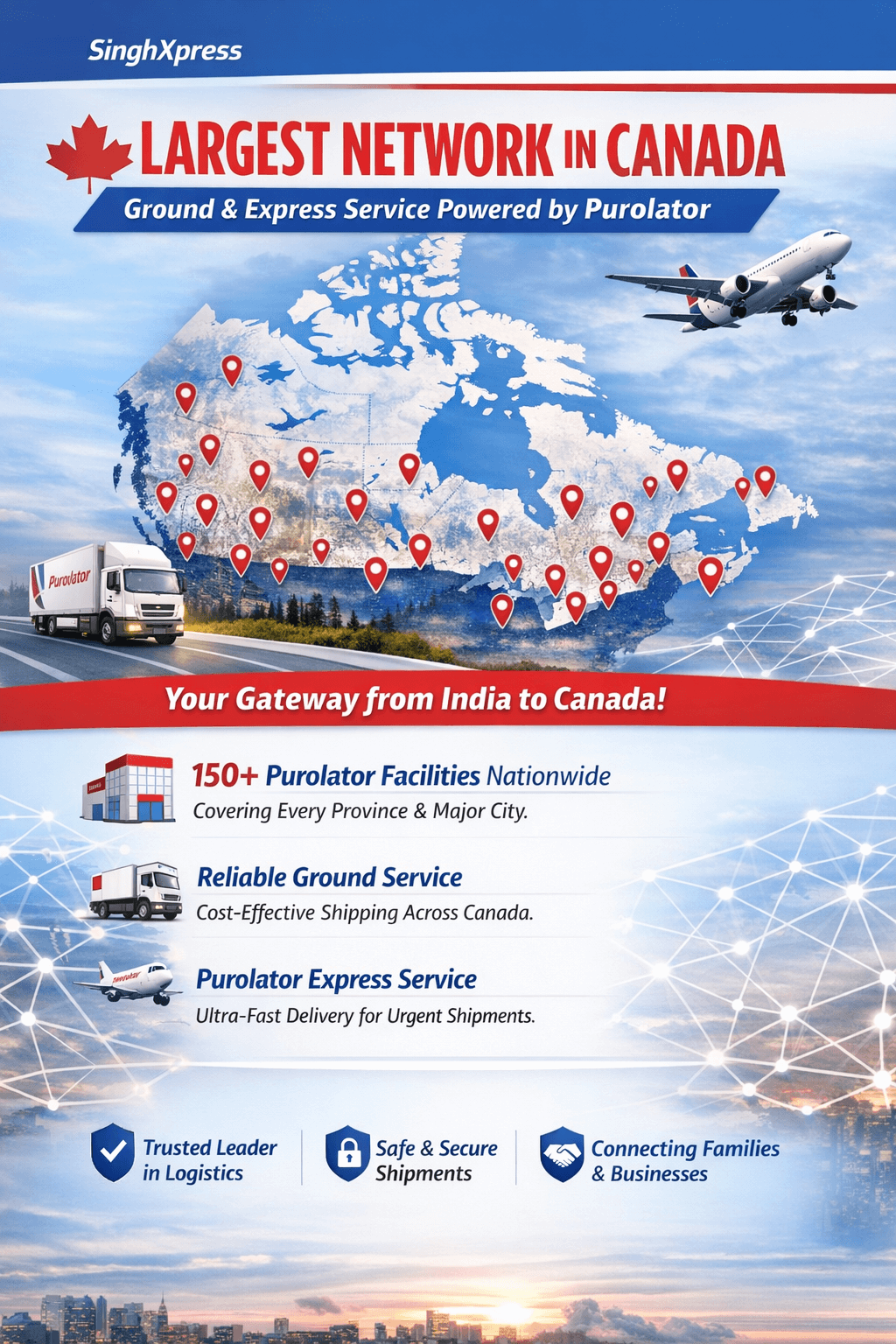 Largest Ground & Express Network in Canada - Singh Xpress ...